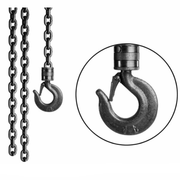 Macara cu Lant, Ingco HCBK0101, Palan manual, Scripete, 3 m, 1 tona ...