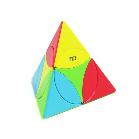 Cub Rubik 3x3x3, QiYi Coin Tetrahedron Pyraminx, Stickerless, 302CUB ...