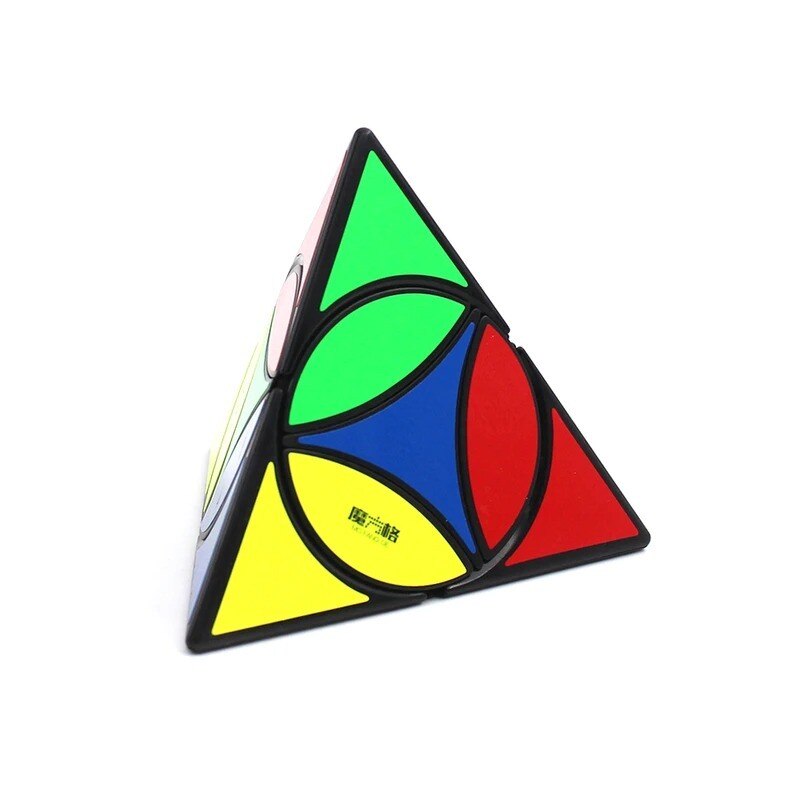 Cub Magic 3x3x3, QiYi Coin Tetrahedron Pyraminx, Black, 301CUB - eMAG.ro