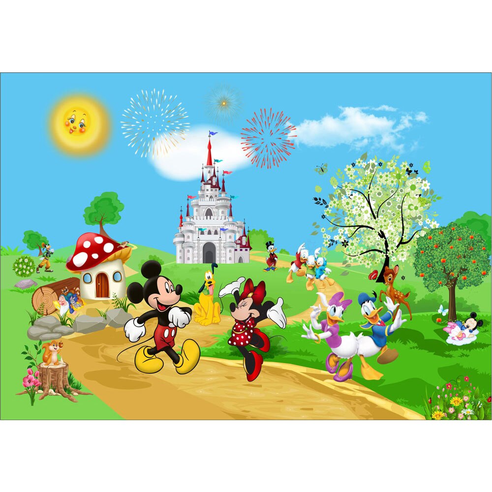 Gyermek tapéta Disney Mickey and Friends, papír, tarka, 200 x 300 cm ...