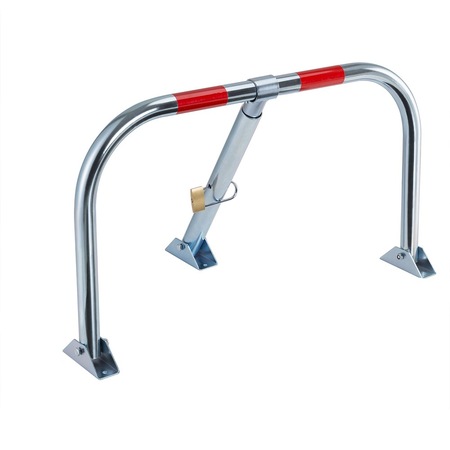 Blocator loc parcare, 80 x 47 x 44 cm, pliabil, incuietoare cu 3 chei ...