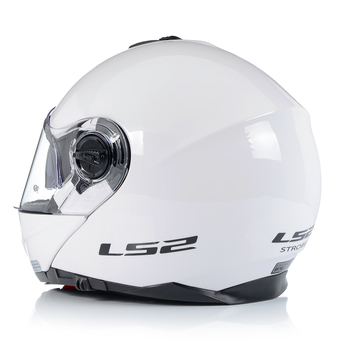 Casca moto, LS2, FF325, Protectie UV, ABS, Alb, S 55-56cm - eMAG.ro