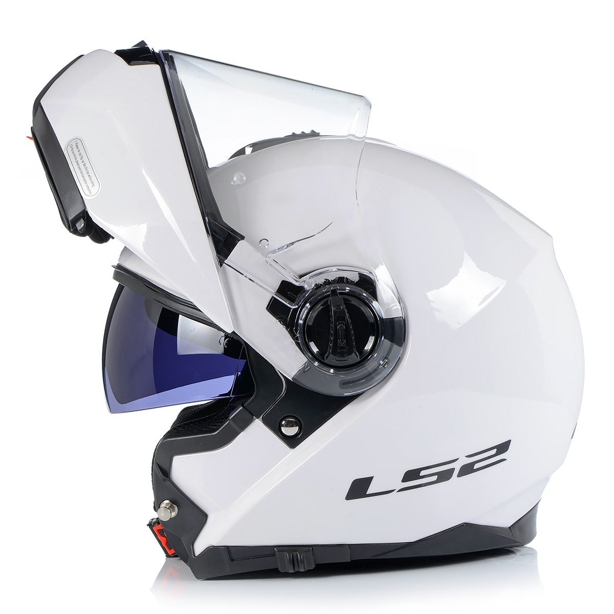 Casca moto, LS2, FF325, Protectie UV, ABS, Alb, S 55-56cm - eMAG.ro
