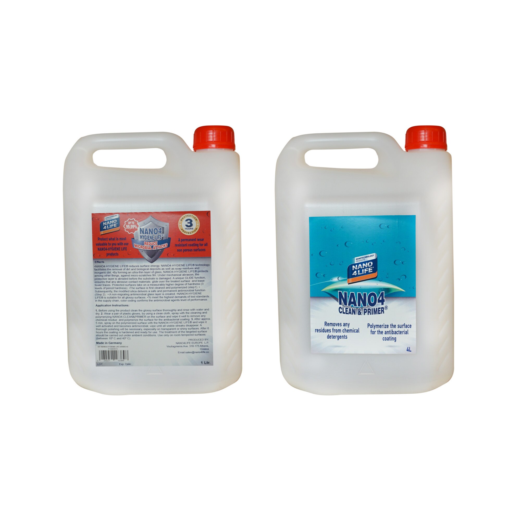 Нано импрегниращ активен биоцид 3 години, Nano4-Hygiene Life G, 2 x ...