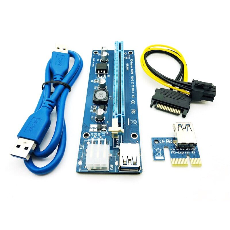 Riser card 1x la 16x, PCI-E Express Riser Card, VER. 006C - eMAG.ro