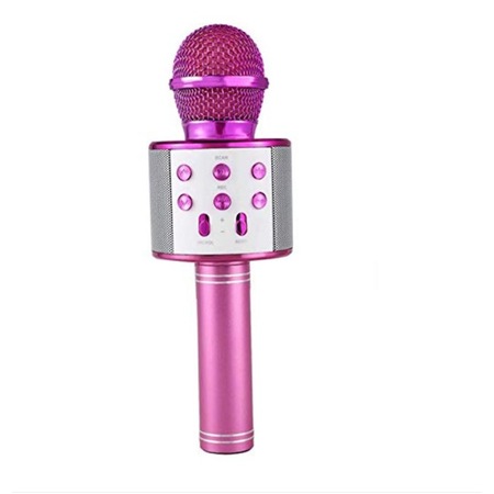 Microfon Karaoke Cu Bluetooth Si Boxa Incorporata, Compatibil cu Orice ...