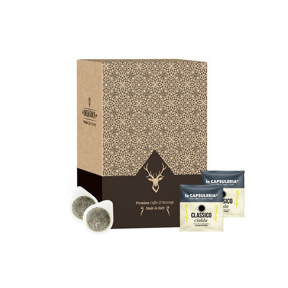 Set 100 de Paduri Cafea Classico ESE44, La Capsuleria, 700 g - eMAG.ro