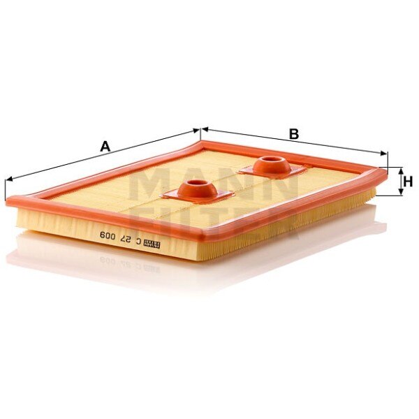 MANN FILTER C 27 009 Levegőszűrő, C27009 - eMAG.hu