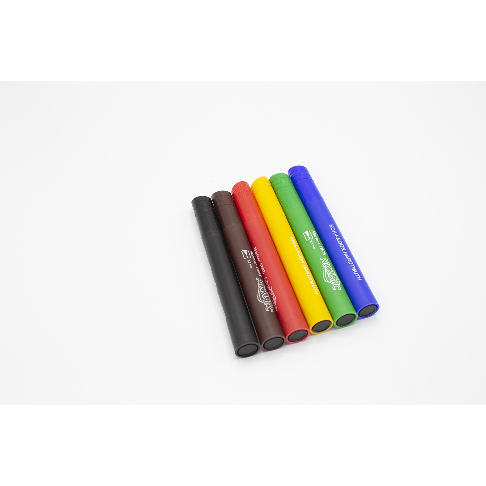 Set 6 Carioci aromatic, KOH I NOOR, 6 culori, plastic, rotund - eMAG.ro