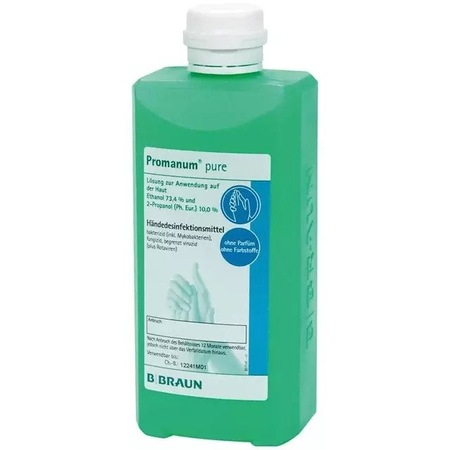 Вируциден дезинфектант за ръце Promanum Pure, 1000 мл - eMAG.bg