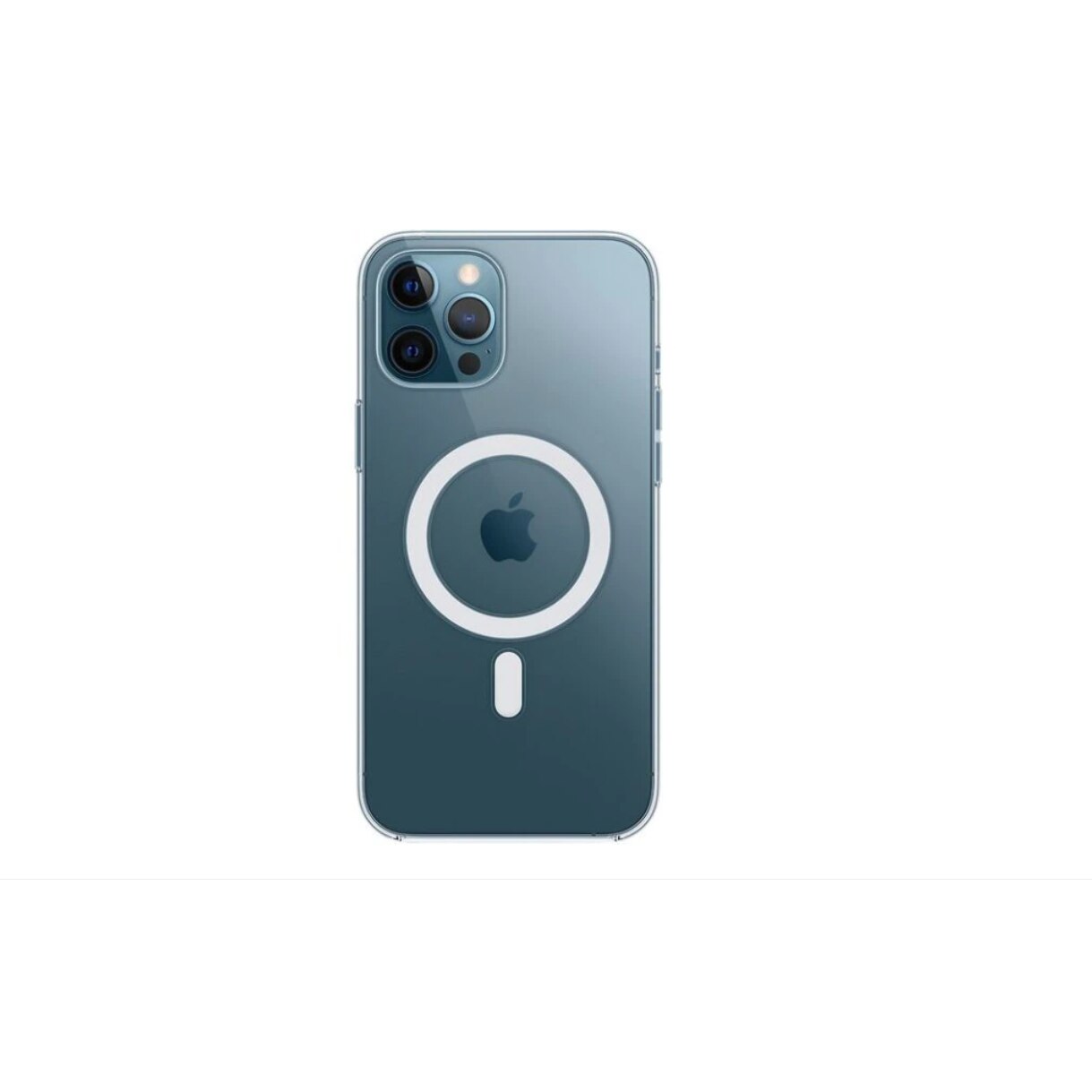 Husa de protectie Apple Clear Case MagSafe pentru iPhone 12 Pro Max ...
