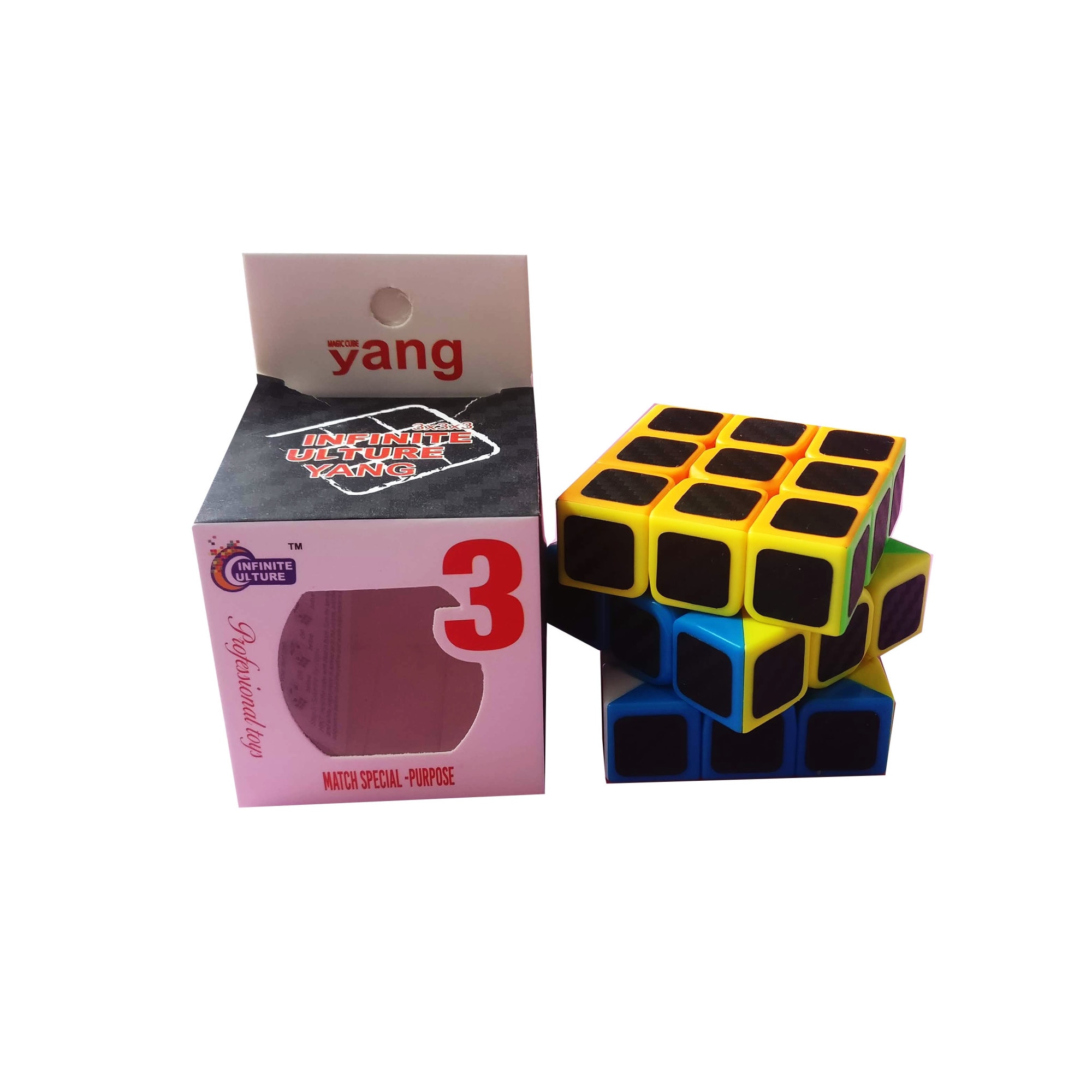 Магически куб BV Yang, 3x3x3, Многоцветно, 217CUB - eMAG.bg