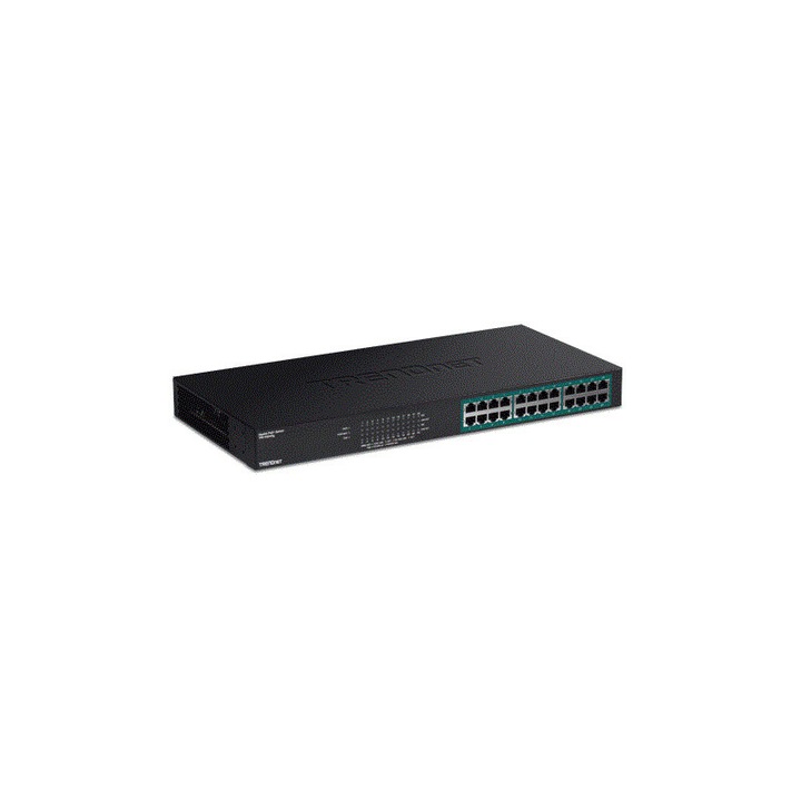 Суич 24 порта Gigabit PoE 370W - TRENDnet TPE-TG240G - eMAG.bg