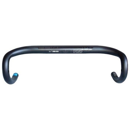 Ghidon bicicleta, Pro Vibe Alloy 7050 Di2 Anatomic, 38 cm, Negru mat ...