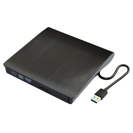 Unitate CD externa USB 3.0, DVD +/-, Unitate RW DVD / CD ROM, Negru ...
