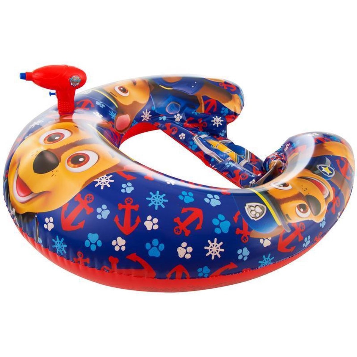 Colac copii gonflabil pentru piscina Patrula Catelusilor cu pistoale de ...