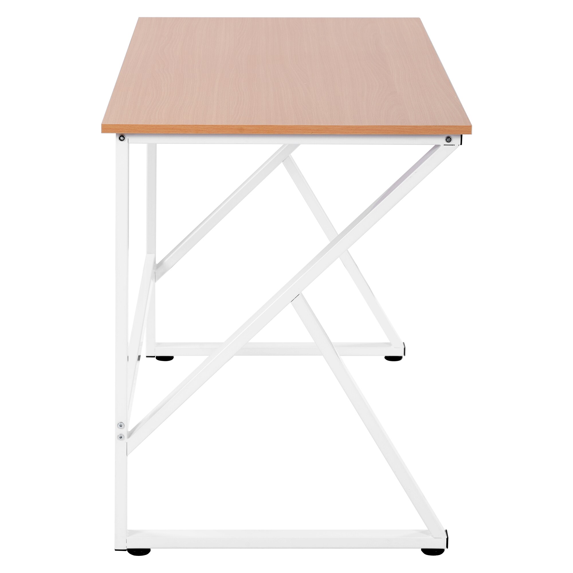 Birou SMT, Design minimalist, 120 x 60 x 75 cm, MDF, Bej - eMAG.ro