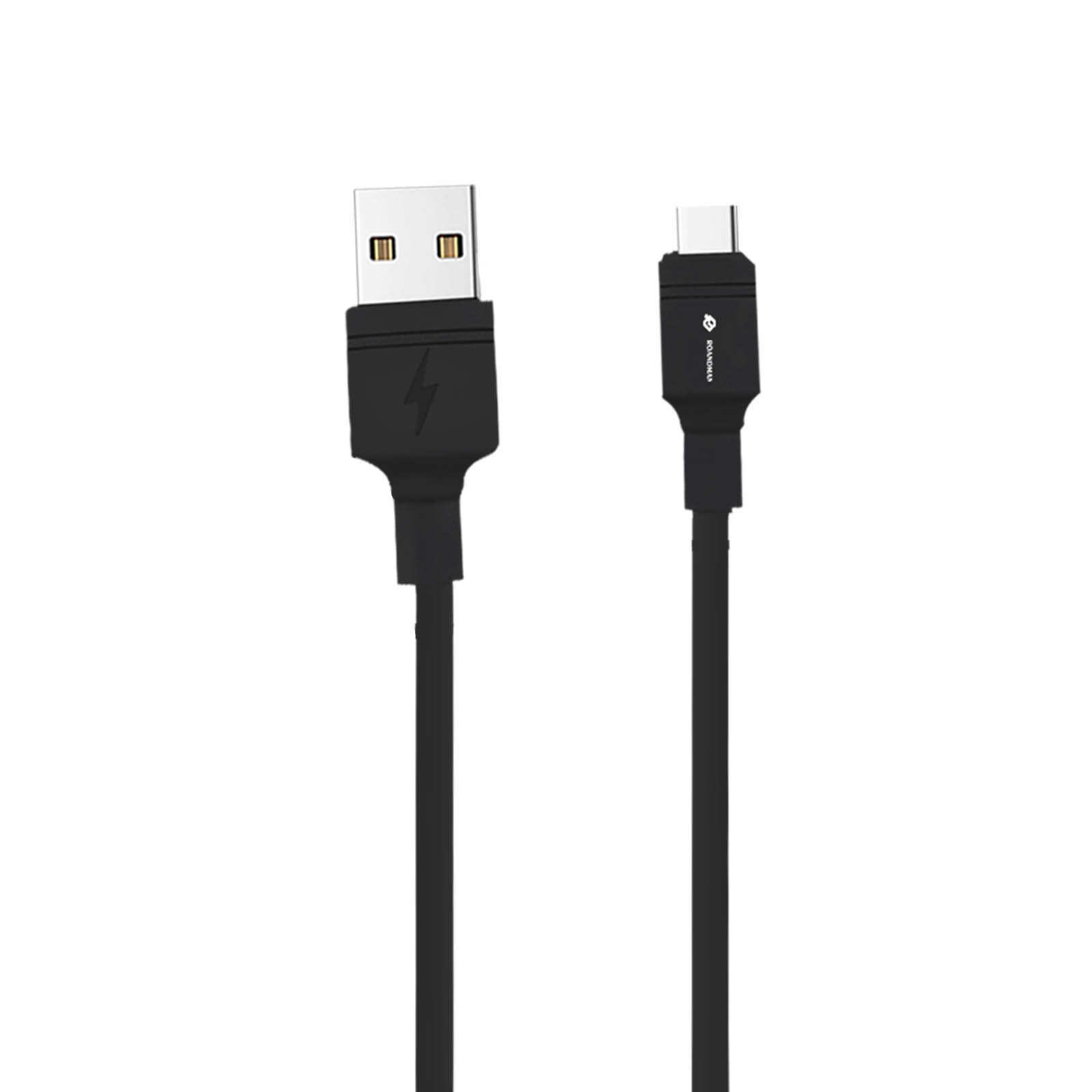 Cablu cu conectori USB tata la USB tip C tata, RO & MAN RX10T, 2.4 A ...
