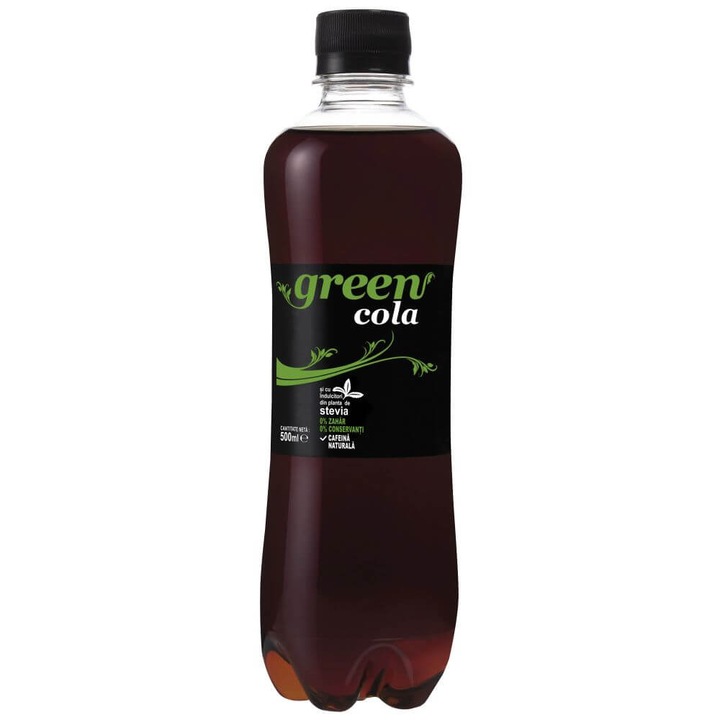 Bax 6x Bautura Carbogazoasa Green Cola, 1.5 L - eMAG.ro