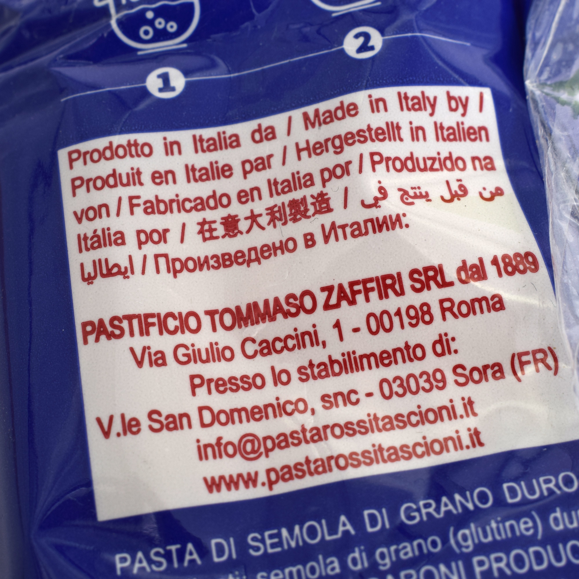 Spaghetti nr 5 Rossi Tascioni, 1kg - eMAG.ro