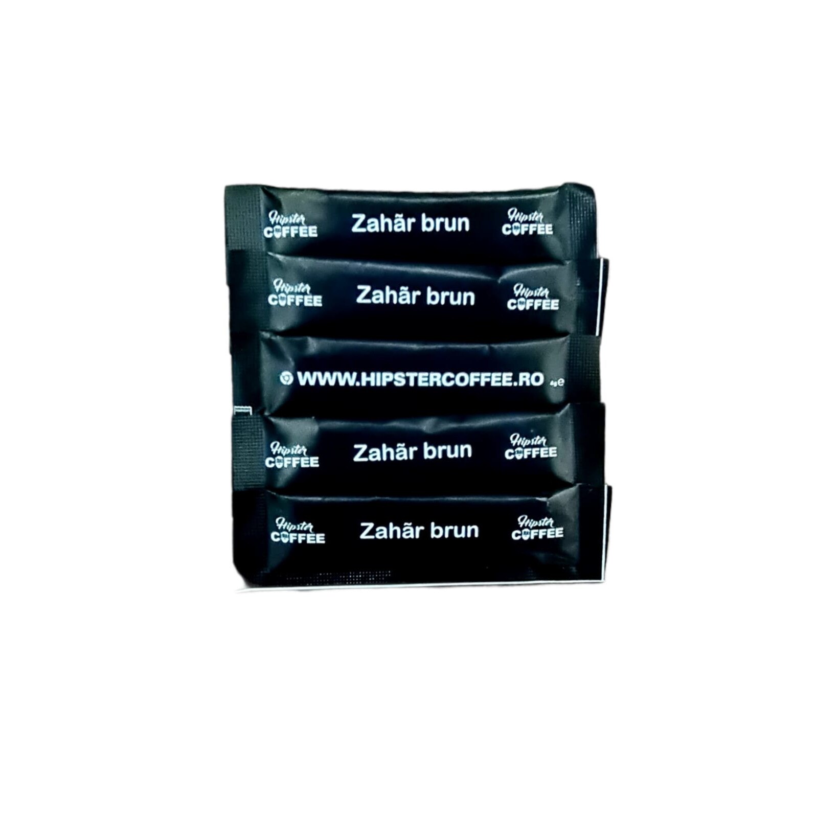 Set 100 plicuri zahar brun, Hipster Coffee, 400 GR - eMAG.ro