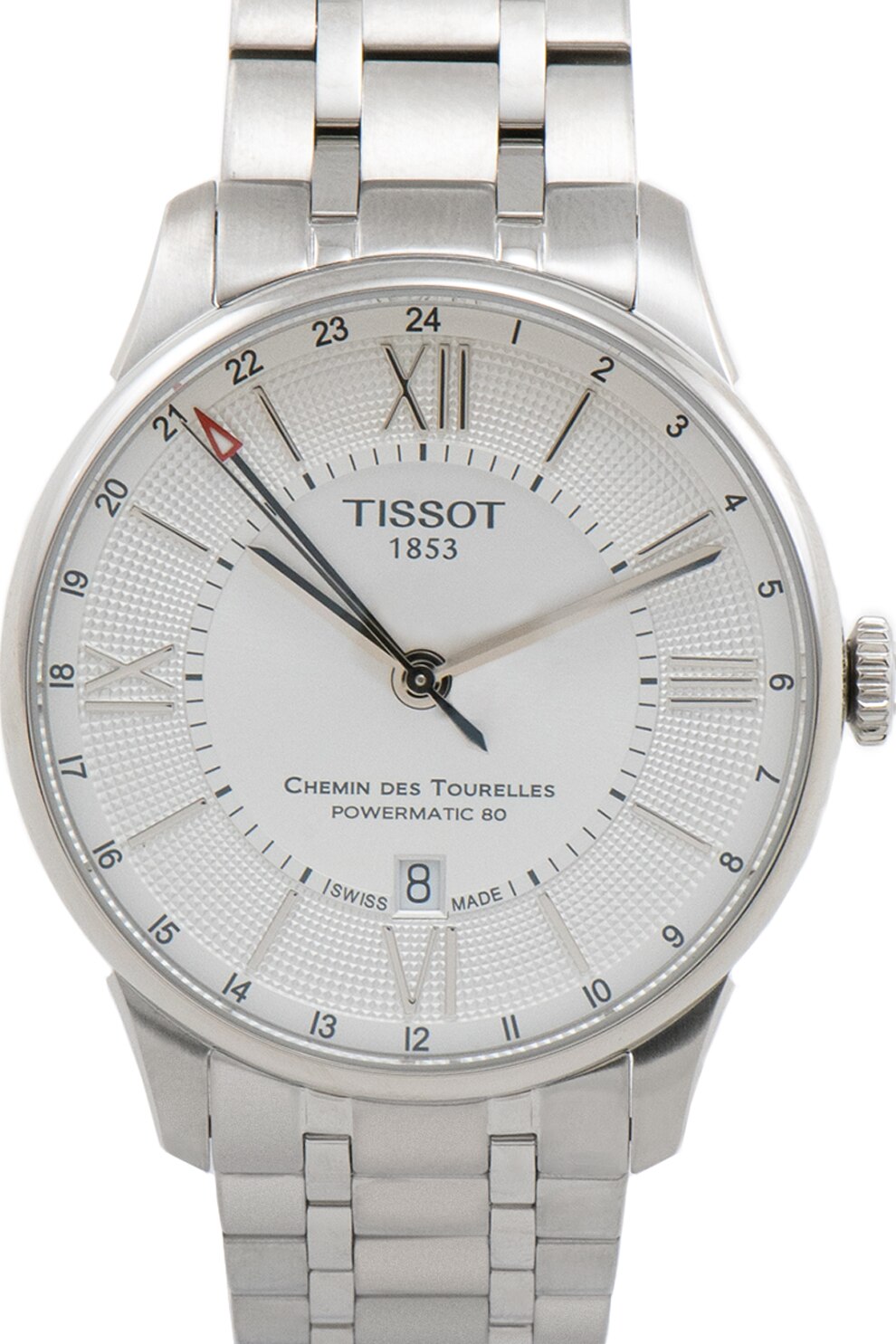 Tissot, Ceas automatic din otel inoxidabil, Argintiu - eMAG.ro