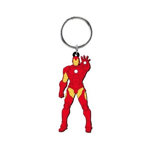 Marvel Iron Man Laser Cut Rubber Keychain Kulcstartó - eMAG.hu