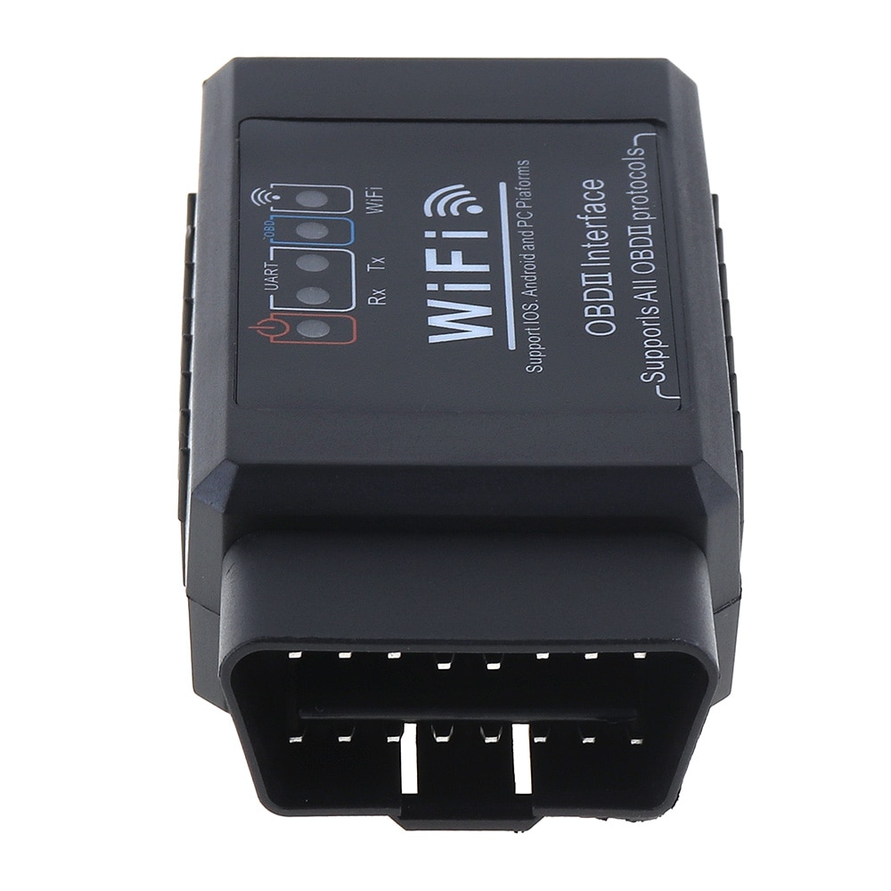 OBD II WIFI интерфейс, 12V диагностика на автомобил на телефон ...