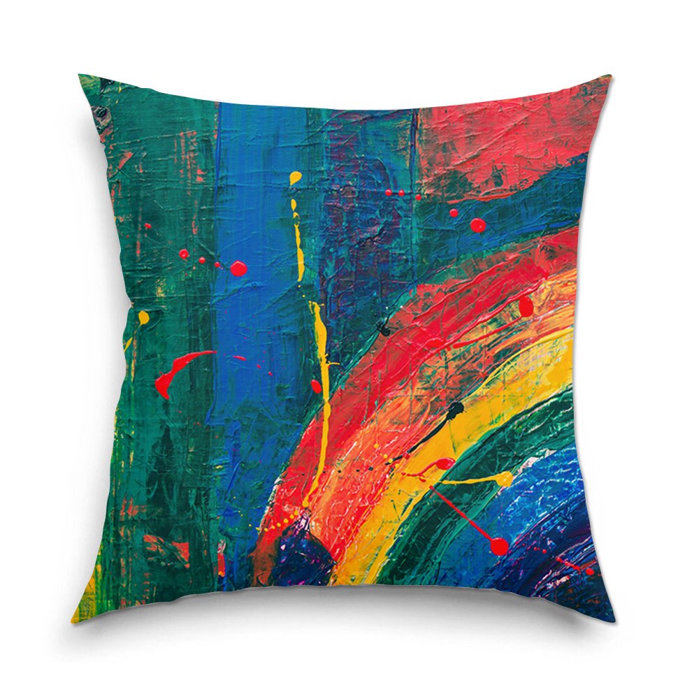 Dekoratív párna Art Star, A szivárványok világa, Modern dekorációk az ...