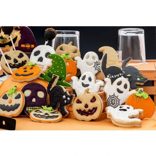 Set stampile/sabloane cu tematica Halloween, 10 bucati, Wilton - eMAG.ro