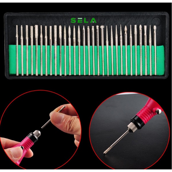 Set Bituri freza electrica 30 buc, Sela - eMAG.ro