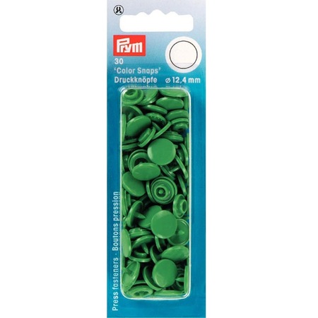 Set capse din plastic, rotunde, 30 perechi, diametru 12.4 mm, Prym ...