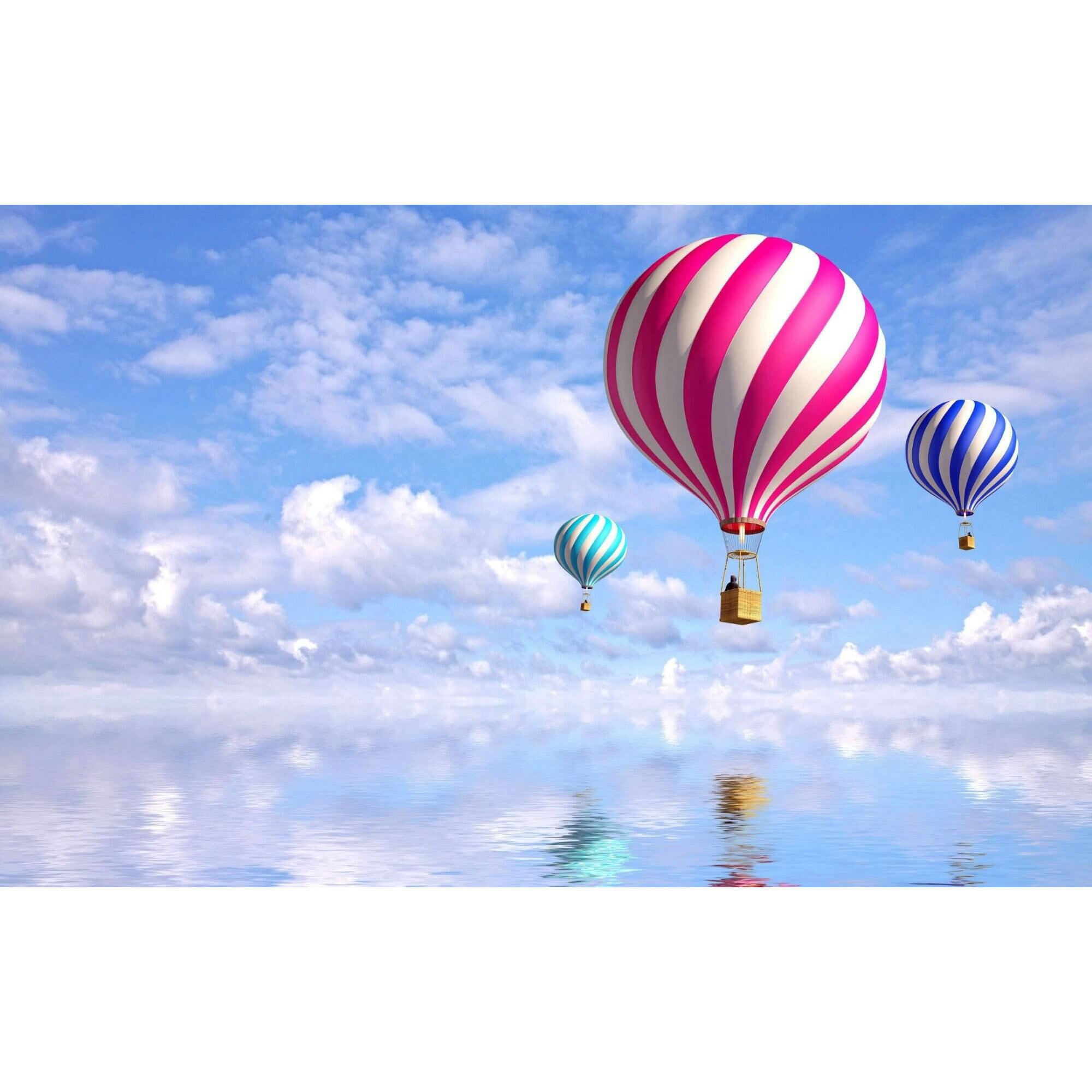 Картина Printly, Балони в небето, Дигитален печат, 70 x 50 cm - eMAG.bg