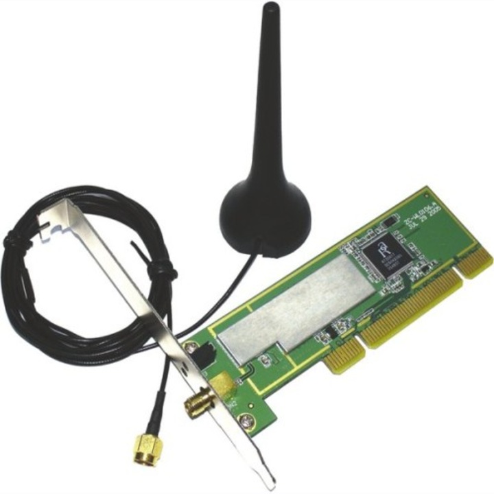 Placa de retea IP Time, Wireless, PCI - eMAG.ro