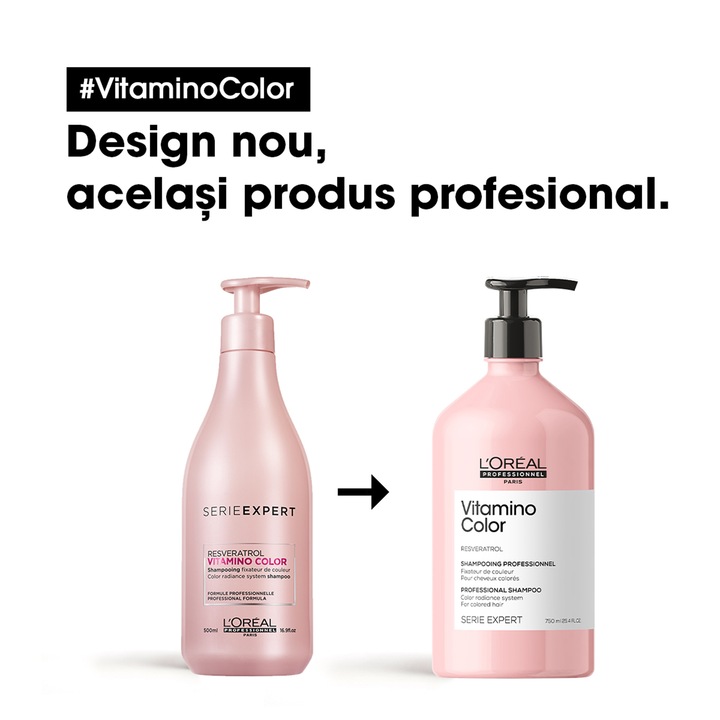 Sampon L'Oréal Professionnel Vitamino Color SERIE EXPERT pentru par ...