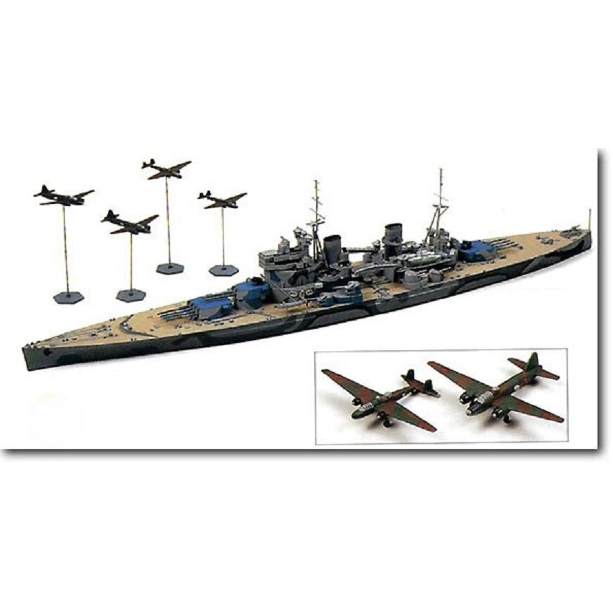 Macheta Navomodele de construit Tamiya British Battleship Prince of ...