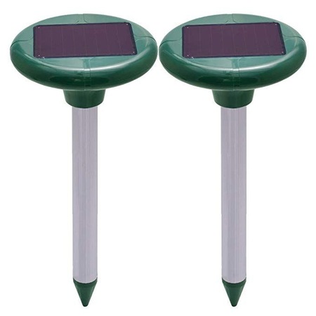 Set de 2 aparate solare ultrasonice contra cartite, soareci, popandai ...