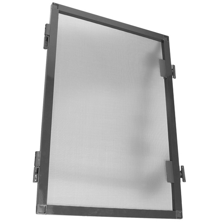 Set complet de plasa insecte, 68 cm x 140 cm, culoare stejar auriu ...