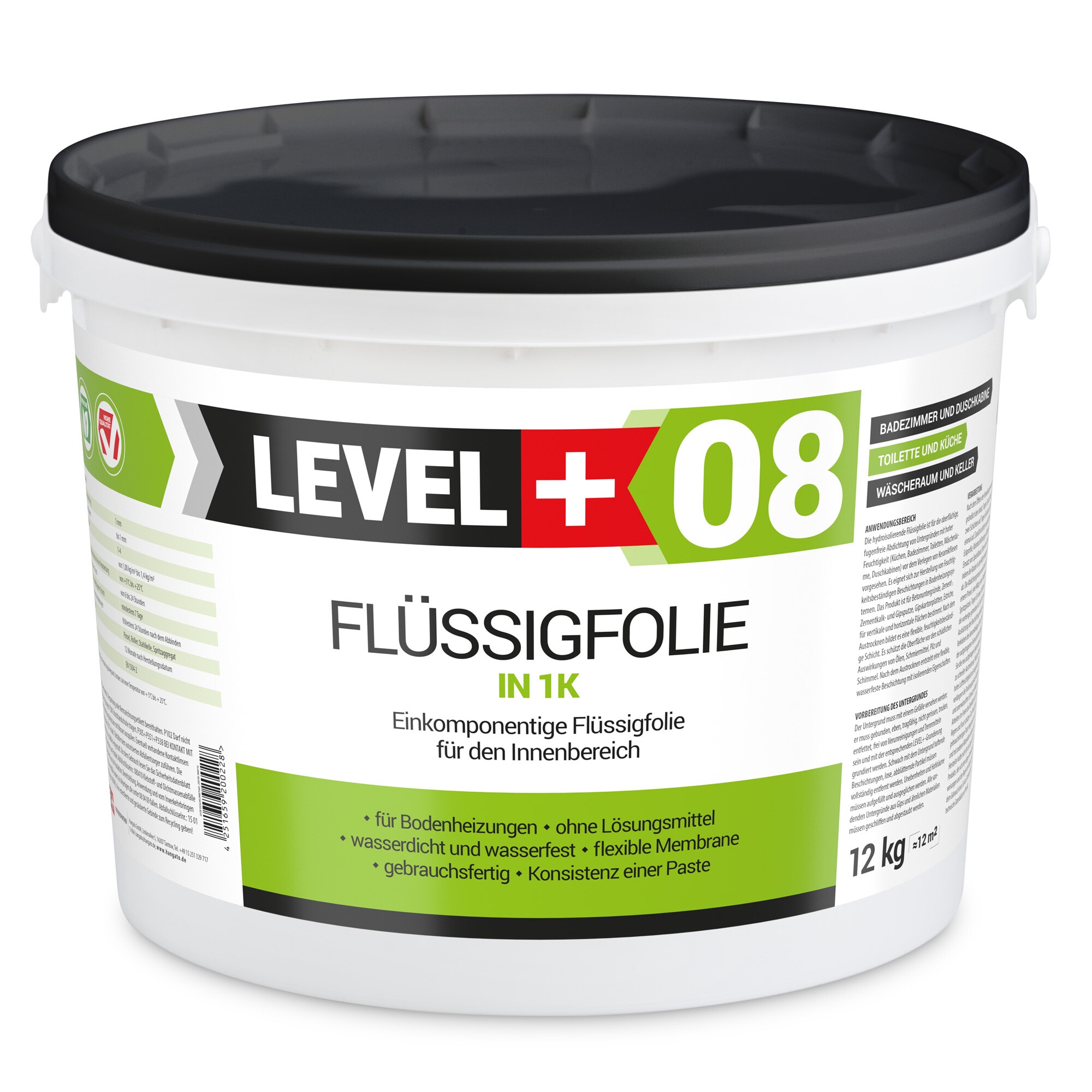 Level Plus 1K RM08 folyékony fólia, 12 kg - eMAG.hu