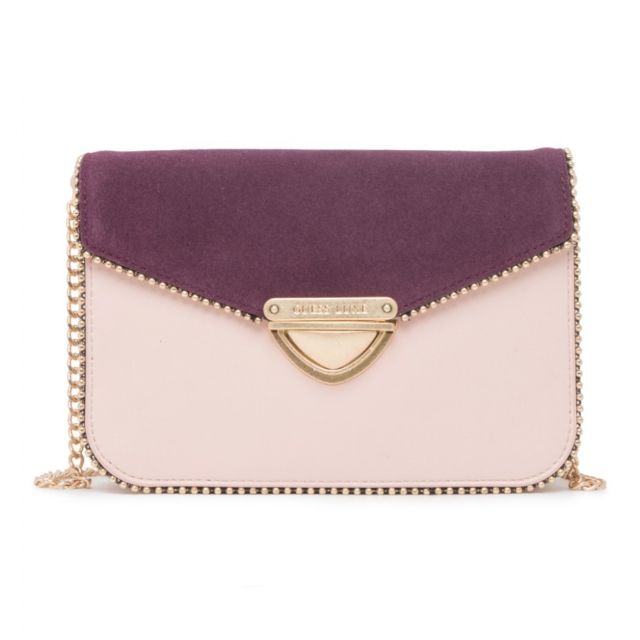 Geanta dama Guess, Piele, Roz pudra/Violet - eMAG.ro