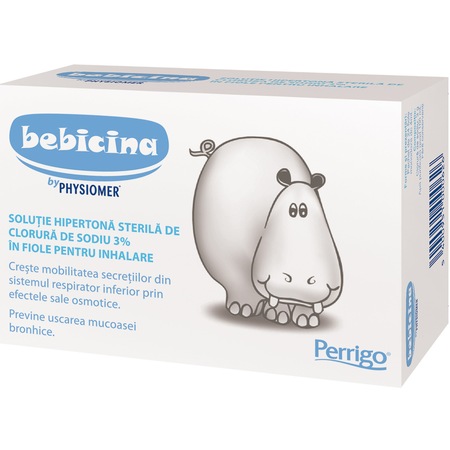 Физиологичен серум Bebicina, 3%, 24 дози - eMAG.bg