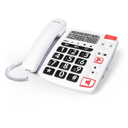 Telefon cu for, Swissvoice, Xtra 1150, Volum puternic, Taste mari, Alb ...