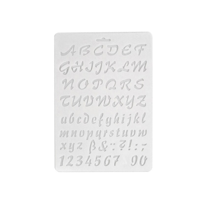 Sabloane DIY plastice Meyco - litere si numere - eMAG.ro