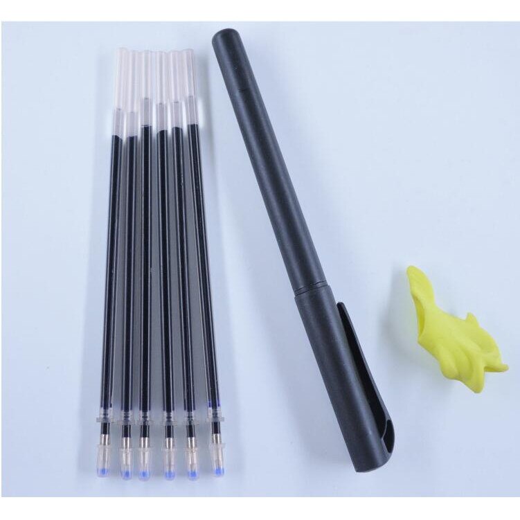 Set stilou Magic Pen cu 6 rezerve pentru caiete Sank Magic - eMAG.ro