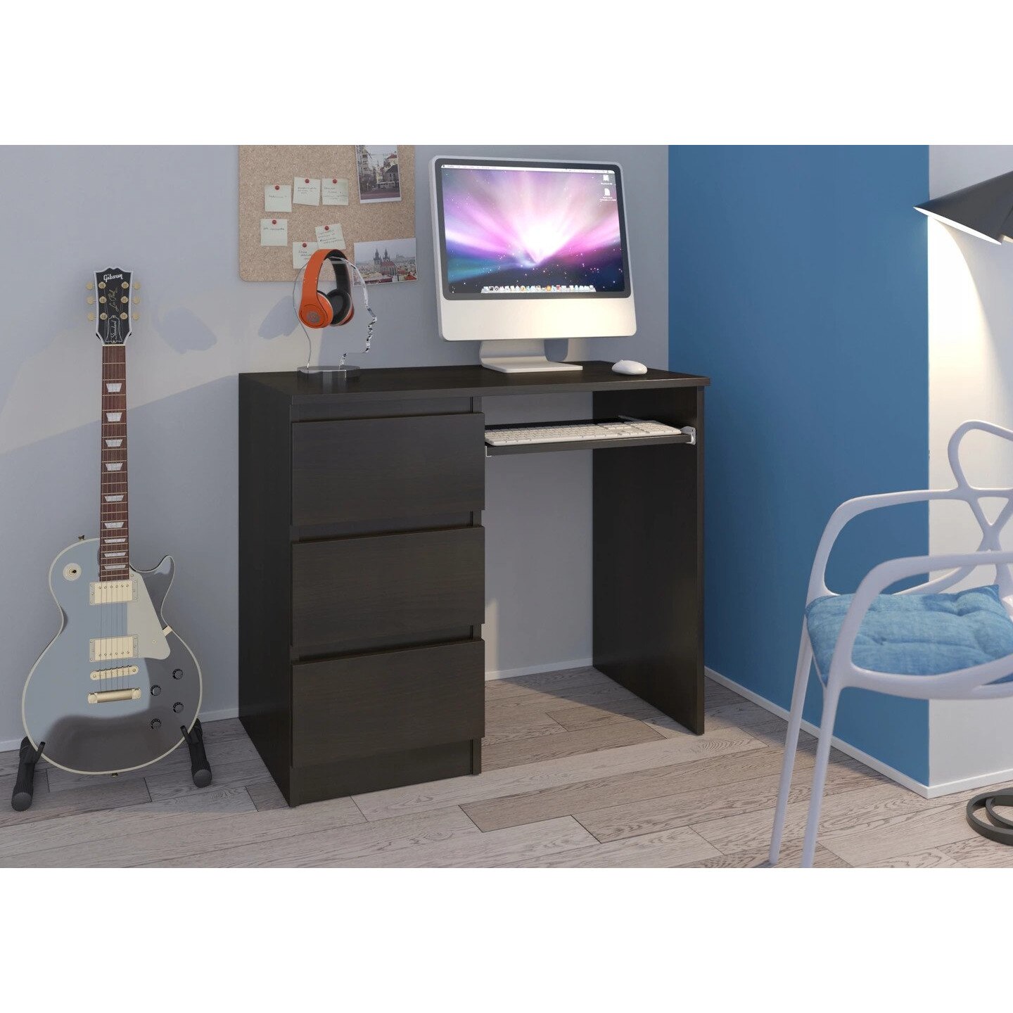 Birou, PVC, N-3L WENGE, 76x50x96 - eMAG.ro