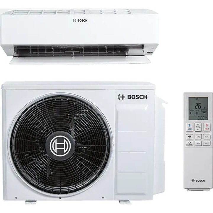 Климатик BOSCH Climate 6000i, 12000 BTU, A++/A++, Wi-Fi, Бял - eMAG.bg