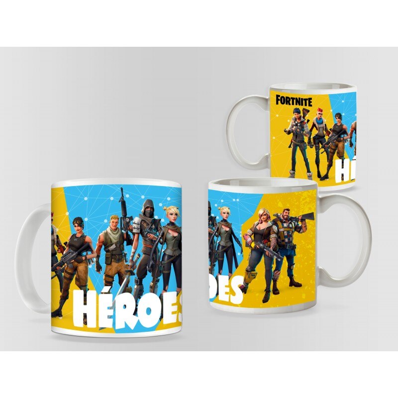 Cana Fortnite Heroes, 330ml, mug88, Multicolor - eMAG.ro
