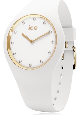 Ceas analogic, Ice Watch, IC.016296, Quartz, 10 ATM, 40 mm, Alb/Auriu ...