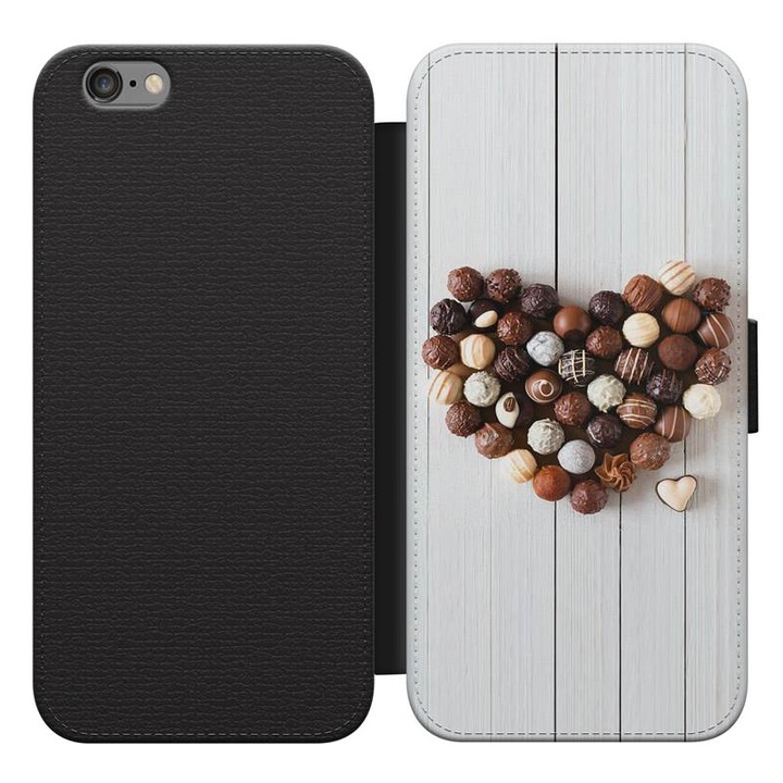 Ciocolata in forma de inima 7 Samsung Galaxy Note 20 Husa cu clapeta ...