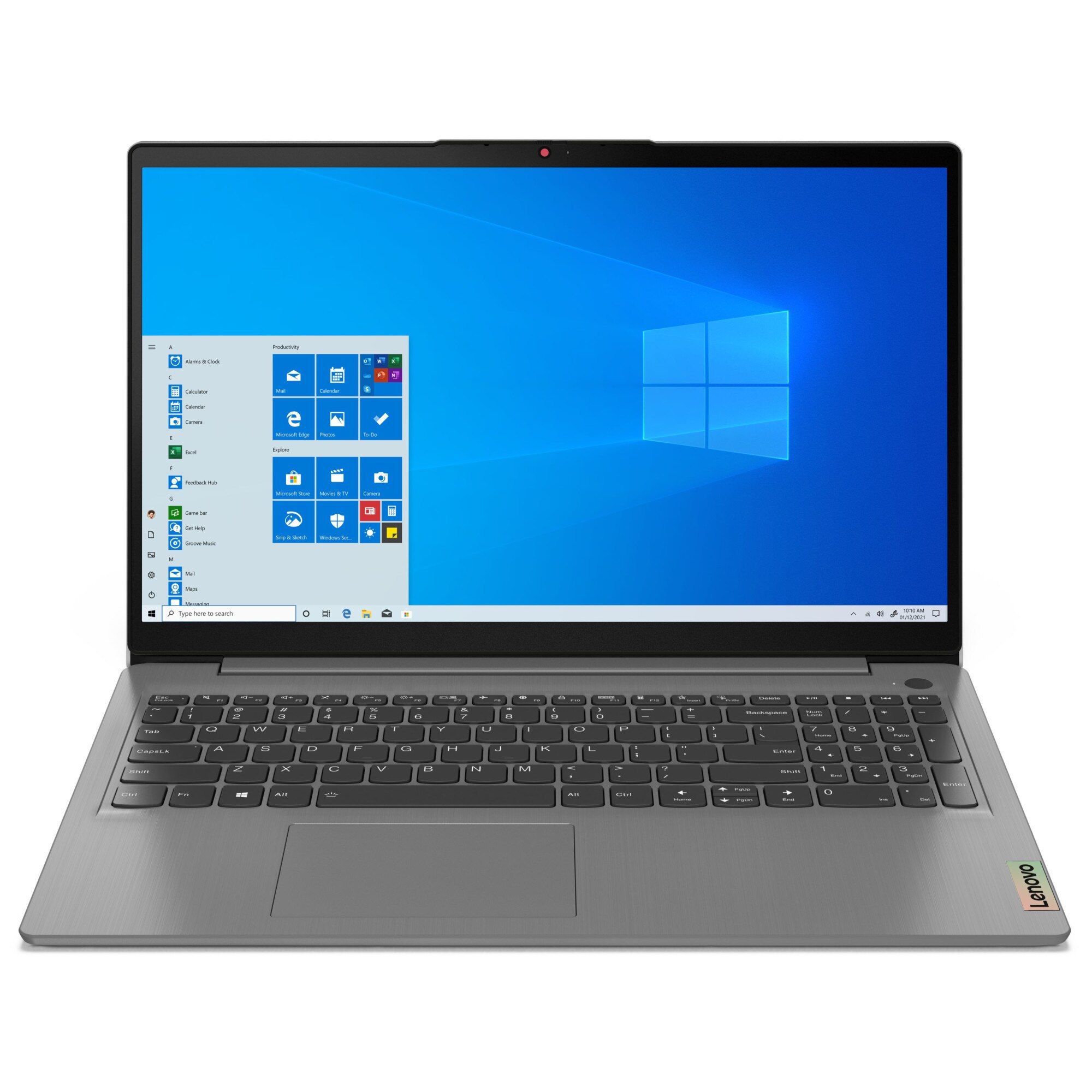 Лаптоп Lenovo IdeaPad 3 15ALC6 с AMD Ryzen 7 5700U (1.8-4.3GHz, 8M), 8 ...